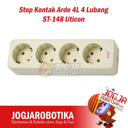 Jual Stop Kontak Arde 4L 4 Lubang ST-148 Uticon - Kab. Sleman ...