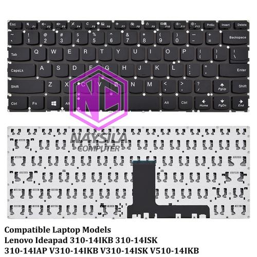 Jual Keyboard Lenovo Ideapad 310-14IKB 310-14ISK 310-14IAP V310-14IKB ...