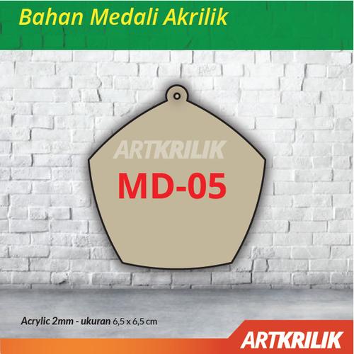 Jual BAHAN MEDALI WISUDA AKRILIK 7 CM POLOS TEBAL 2MM - MD05 - Kota Bandung - ARTKRILIK WORKSHOP ...
