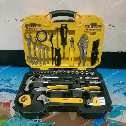 Jual Hand Tool Kit Set Alat Perkakas Mekanik 66 pcs Krisbow - Kota ...