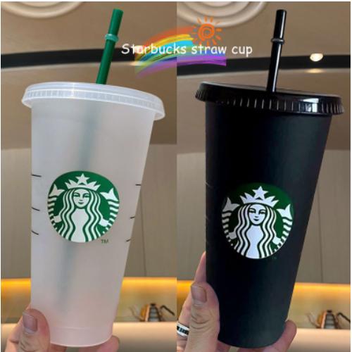 Jual Starbucks Gelas Botol Minum Plastik Water Cup Cangkir Reusable Cup ...