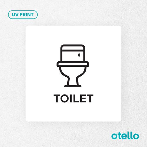 Jual Toilet Icon Kloset Signage Acrylic Sign Board Akrilik Papan Label ...