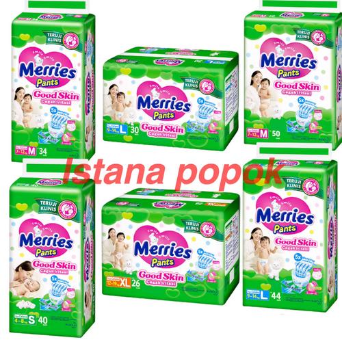 Jual POPOK MERRIES PANTS M 34 L 30 XL 26 MURAH MERIAH - Kota Bekasi ...