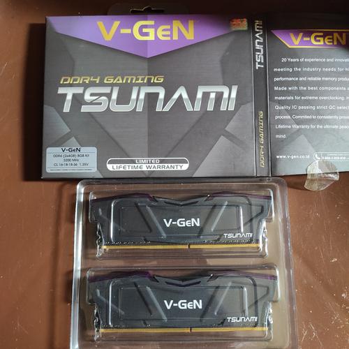 Jual RAM V-GEN ddr4 GAMING 8gb 3200mhz CL-16-18-18-36 - Kab. Tangerang ...