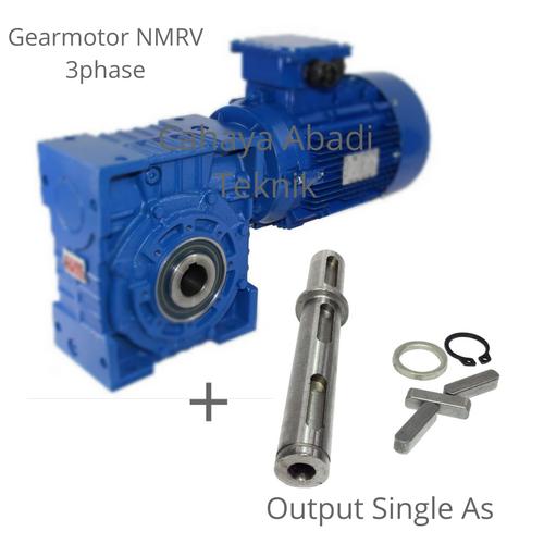 Jual Gearmotor NMRV 110 c/w 3hp 2.2kw 3phase + Output Single As - Kota ...