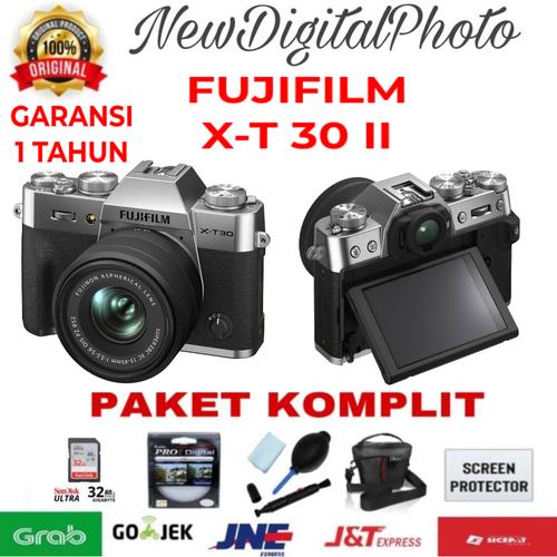Jual Fujifilm X-T30 Mark II kit 15-45MM / Camera Mirroless XT30 ii kit ...