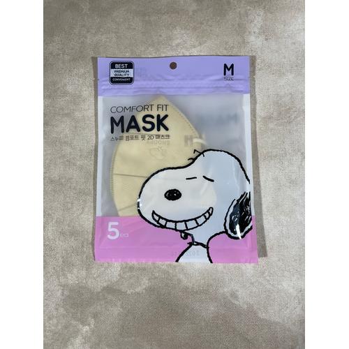 Jual Peanuts Snoopy Mask New Pattern - Beige, S - Jakarta Pusat ...