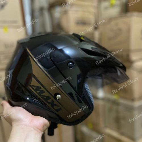 Jual Helm Yamaha NMAX half face - MAXI Gold - Kota Tangerang ...