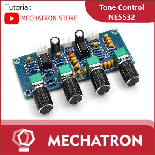 Jual Preamp Tone Control Active NE5532 HI-FI Active Pre Amplifier ...