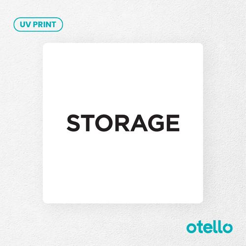 Jual Storage Acrylic Sign Board Akrilik Papan Ruang Gudang Label ...