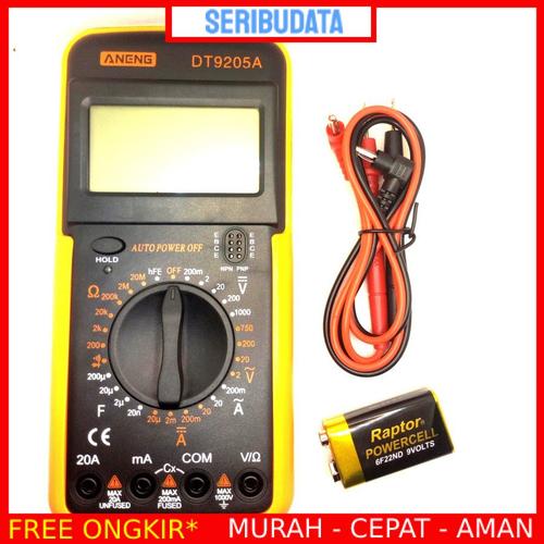 Jual Digital Multi tester multimeter kapasitor voltase AC DC - Kab ...
