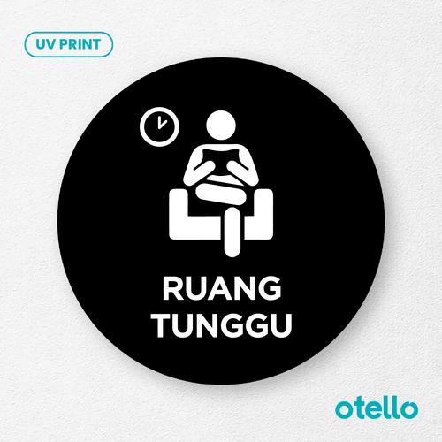 Jual Ruang Tunggu Signage Acrylic Sign Board Akrilik Papan Label ...
