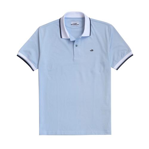 Jual Crocodile Polo shirt pria original HALO Blue bahan katun - XXL ...