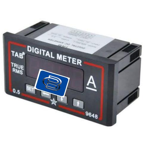 Jual TAB Digital DC Ampere Meter 1Phase 1Display 4Digit by Shunt ...
