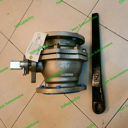 Jual KITZ Ball valve Flange JIS 10K 3" Inch Stainless SS 304 DN80 SS304 - Jakarta Barat - Jaya ...
