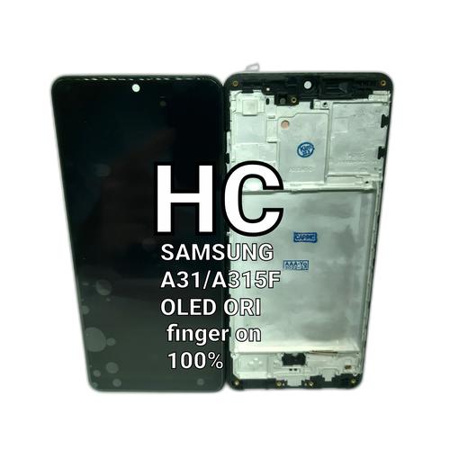 Jual LCD TOUCH SCREEN FULLSET SAM A31/A315F +FRAME OLED ORI FINGER ON - Hitam - Jakarta Pusat ...