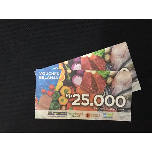 Jual Voucher Hypermart Nominal 25K dan 50K - 50.000 - Kota Tangerang ...