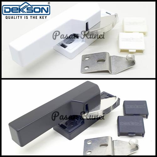 Jual Kunci Sliding Grendel Kuping Crescent Lock Dekson CL 393 - Hitam ...