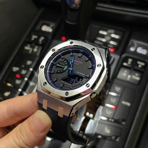 Jual Casio G-shock GA-2100 MOD A*udemars P*guet GA2100 Custom - B ...