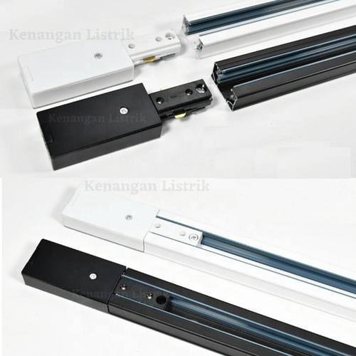Jual Rel Lampu sorot spot track rell 2Way 1Meter 1.5Meter 2Meter ...
