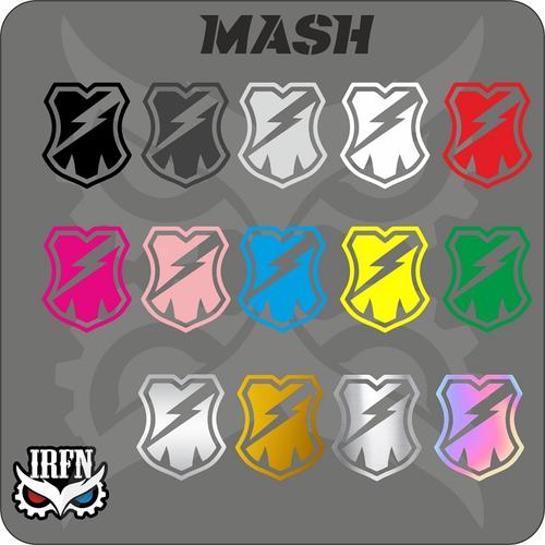 Jual Stiker decal Logo Mash - 1 warna, Putih - Kab. Malang - Irfan ...