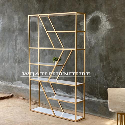 Jual Rak susun Besi Industrial - Rak Hias Besi - Rak Buku Besi Modern ...