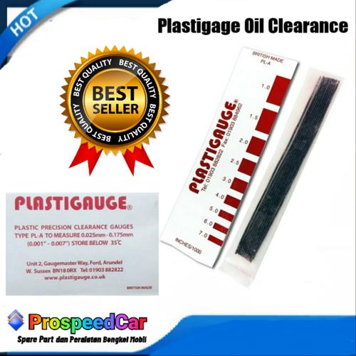 Jual Plastigauge PL-A Warna Merah ORIGINAL 0,025 mm - 0,175 mm - 1 Box ...