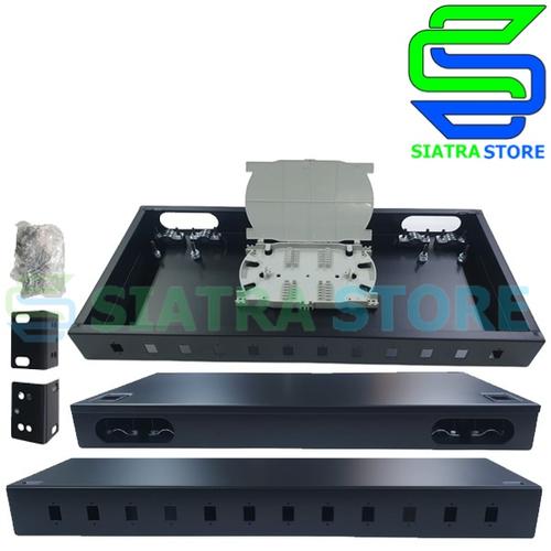 Jual Fiber Optic OTB 12 Core SC | 1U no Drawer ODF OTB 12 Core Kosong ...