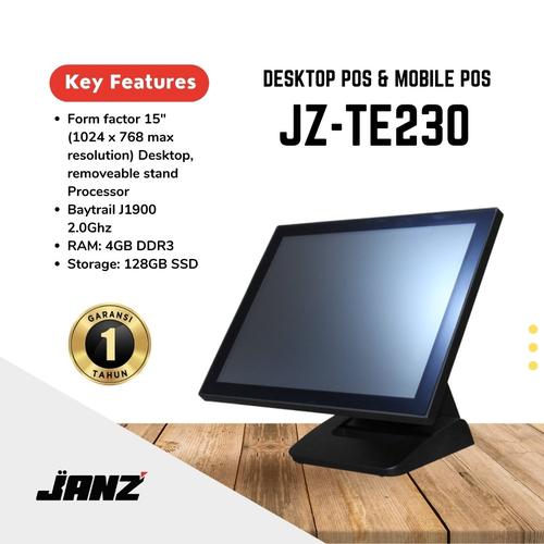 Jual JANZ Cashier Machine (Point of Sales) JZ-TE230 - TE230 128GB ...