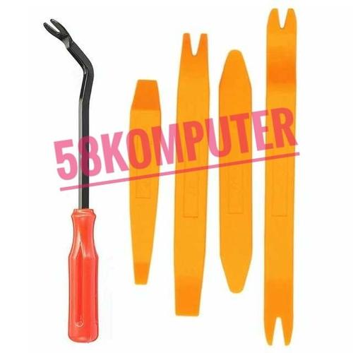 Jual Pengungkit Panel Mobil Car Removal Pry Trim Tool 5 In 1 Congkelan ...