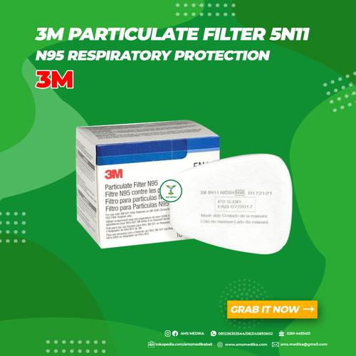 Jual Particulate Filter 5N11, N95 Respiratory Protection 3M - Kota ...