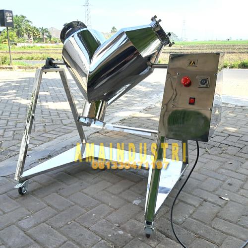 Jual Mixer Powder Model V / Pengaduk / Pencampur Bahan Serbuk / Bubuk ...