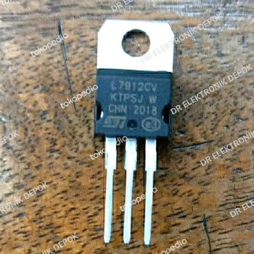 Jual Transistor IC regulator ST 7912 L7912 Asli Original ST CHN - Kota ...
