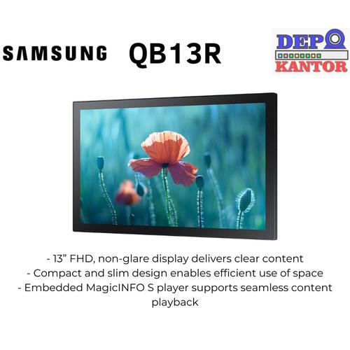 Jual Samsung QB13R, 13 Inch FHD Signage Monitor - P/N : QB13R - Jakarta ...