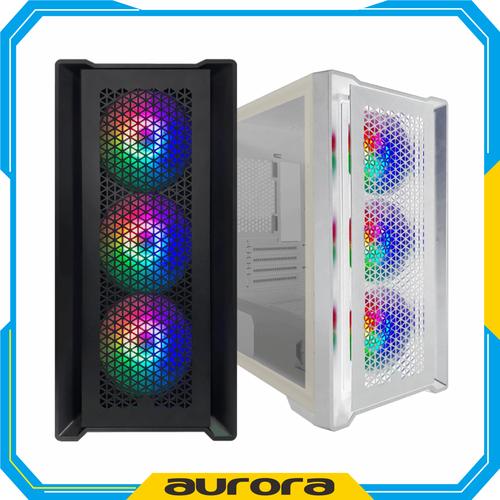 Jual CUBE GAMING ALTA - Free 3 Fan RGB Tempered Glass MATX Gaming Case ...