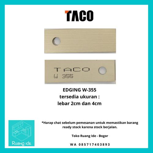 Jual Taco edging w-355 (White Vir) - 1 x 42mm - Kota Bogor - Toko Ruang ...