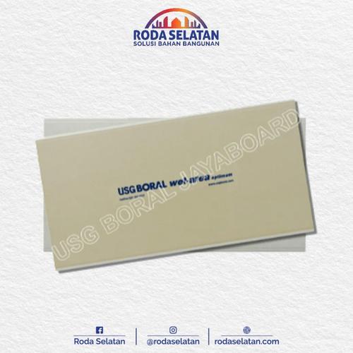 Jual Gipsum Plafon Partisi Gypsum Jayaboard WR Wet Area 9mm x 1200 x ...