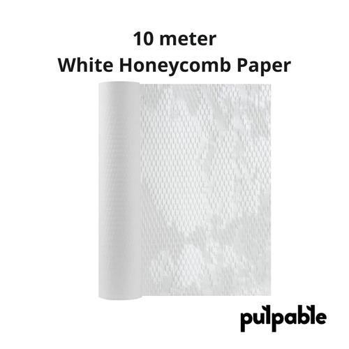 Jual White Honeycomb Paper Wrap putih [5M & 10M] - Eco Friendly ...