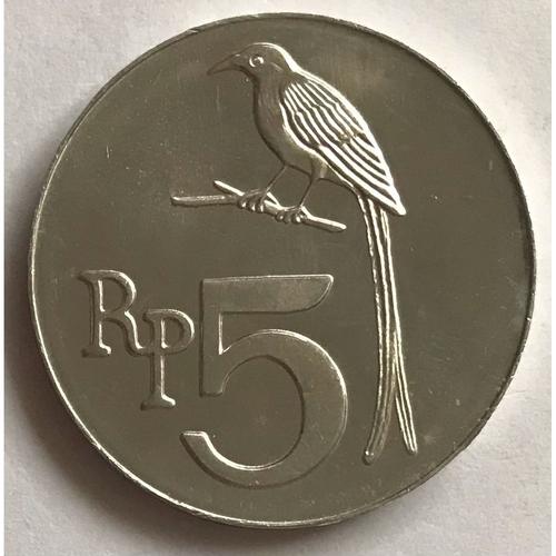 Jual C122 , Koin Indonesia, th 1970 BURUNG 5 rp UNC sangat bagus - Kota ...