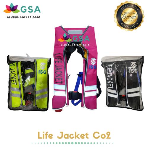 Promo AUTOMATIC LIFE JACKET CO2, JAKET PELAMPUNG OKSIGEN PESAWAT, LIFE ...