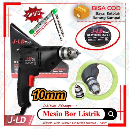 Jual JLD Mesin Bor Listrik 10 mm Tipe J10-3 Bolak Balik J103 - Kota ...