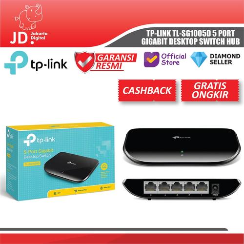 Jual TP-LINK TL-SG1005D TPLink 5 Port Gigabit Desktop Switch Hub - Jakarta Pusat - Jakarta ...