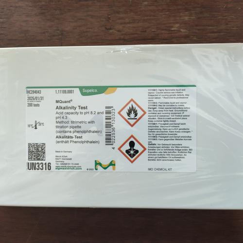 Jual MERCK MColortest Alkalinity Test (1.11109.0001) 200 Tests - Kota ...