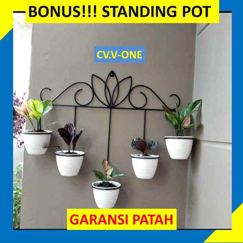 Jual Rak Bunga Tempel Dinding Susun Besi Minimalis - Kab. Bekasi ...