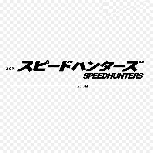 Jual stiker speed hunter sticker - Putih, 3x20cm - Kab. Bekasi - DIN ...