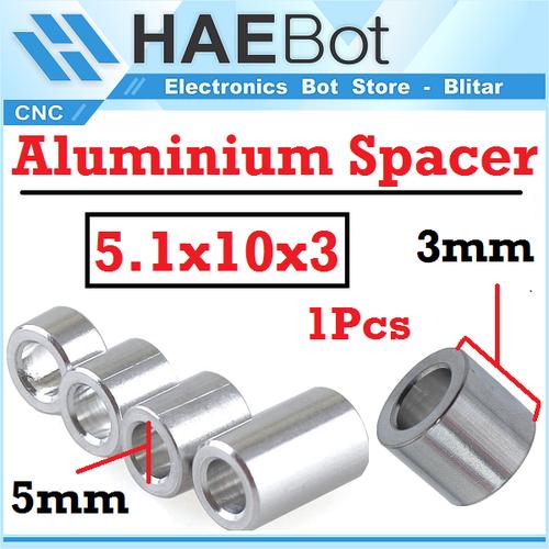 Jual [HAEBOT]Openbuilds Aluminium Alumunium Spacer M5 3mm 6mm 9mm 10mm ...