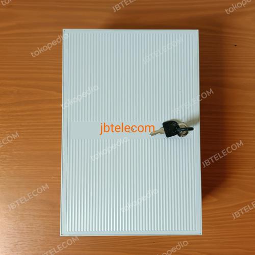 Jual box mdf telepon 100 pair kosongan / box plastik 32x21x11cm putih ...