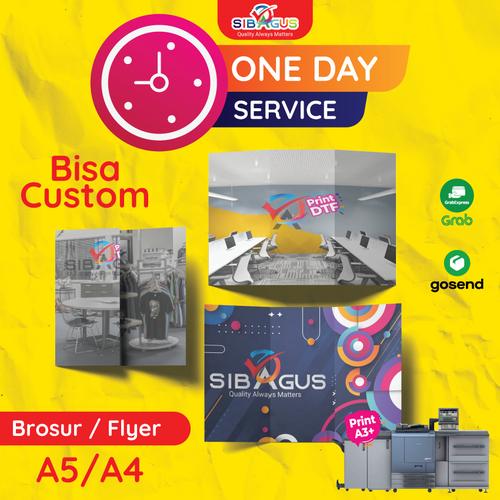 Jual Cetak Brosur Flyer Custom A4 A5 / Brosur Custom / Flyer Custom ...