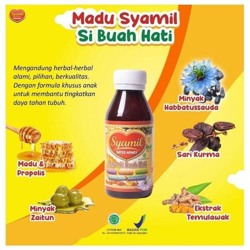 Jual SYAMIL DATES HONEY ( madu lengkap si buah hati ) ORI - Kota Depok ...