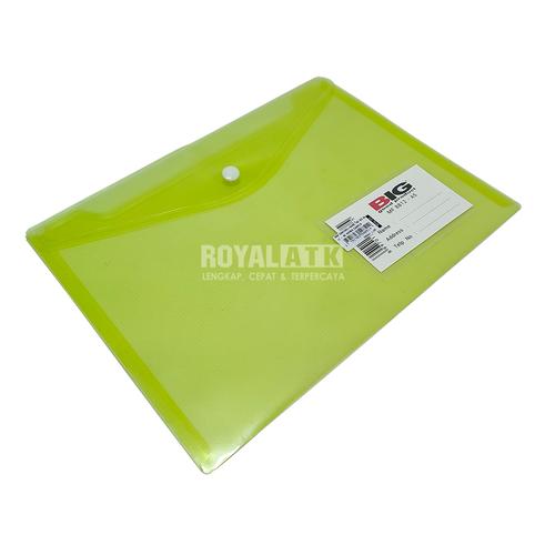 Jual Map A5 / map kancing A5 / map plastik kecil merk BIG + Name Tag ...